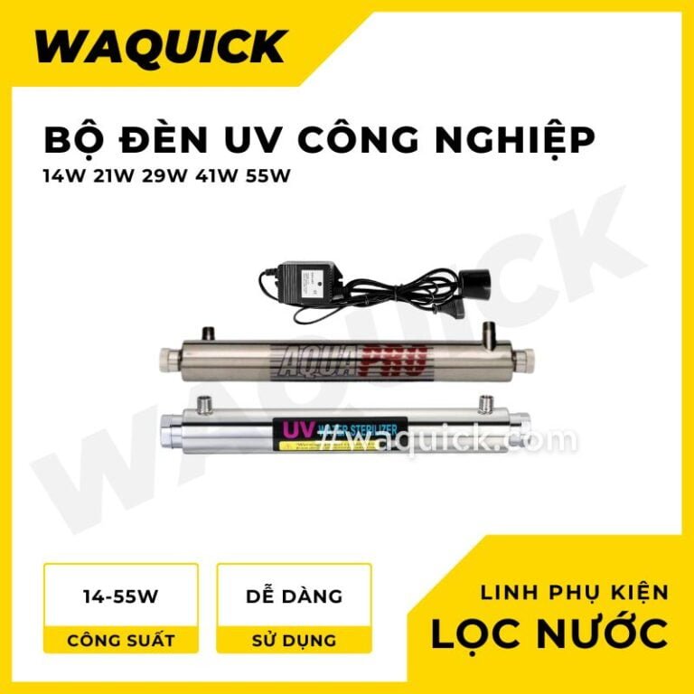 Bộ đèn UV công nghiệp dùng trong lọc nước - Bộ đèn UV 14W 21W 29W 41W ...